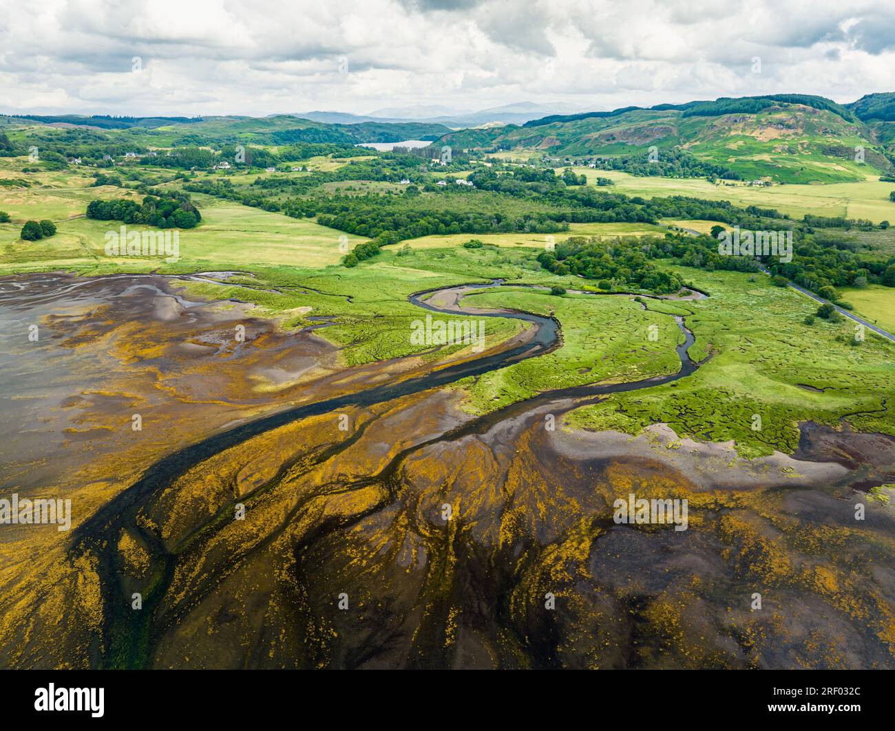 Aerial view oban hi-res stock photography and images - Alamy