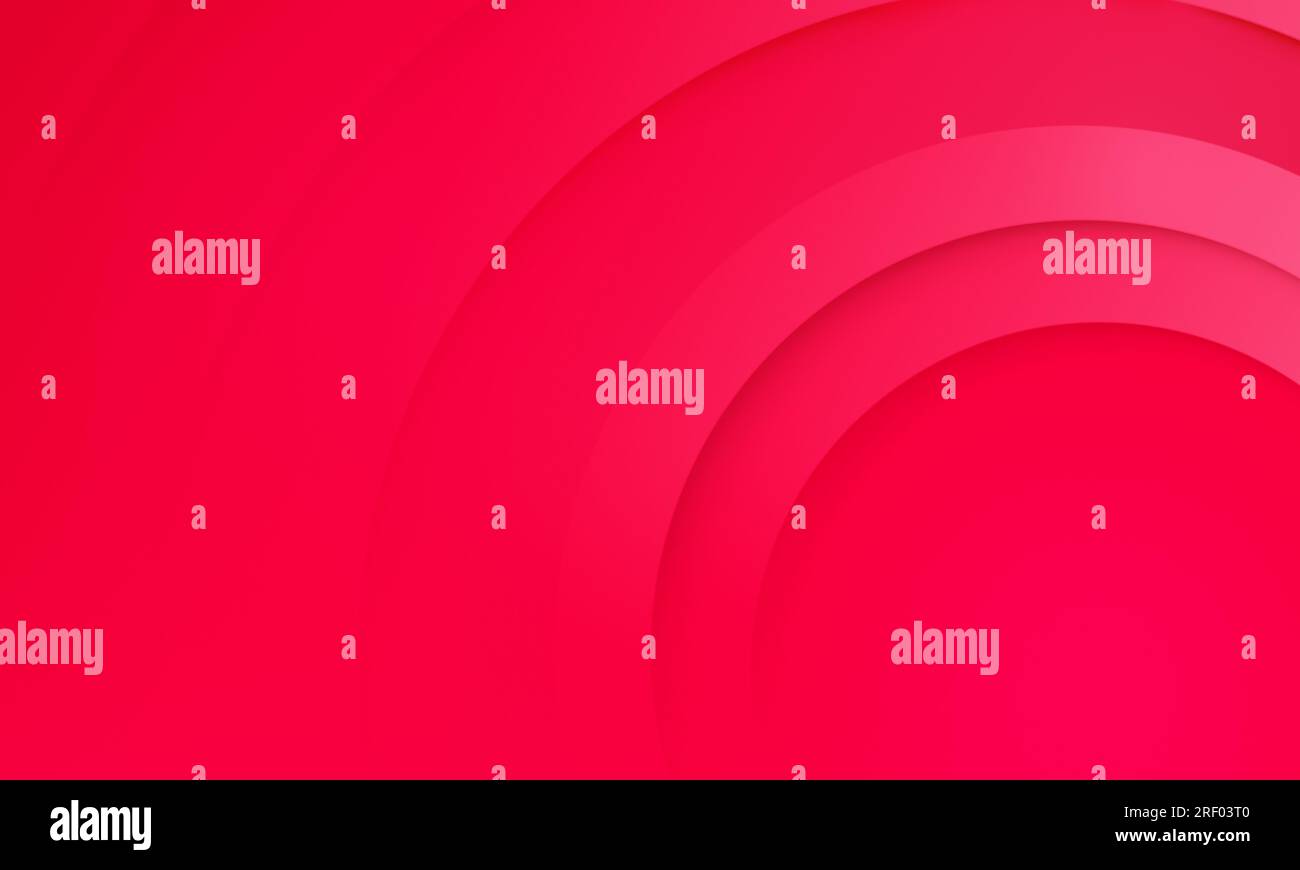 Abstract background of layered red circles. Abstract high resolution ...