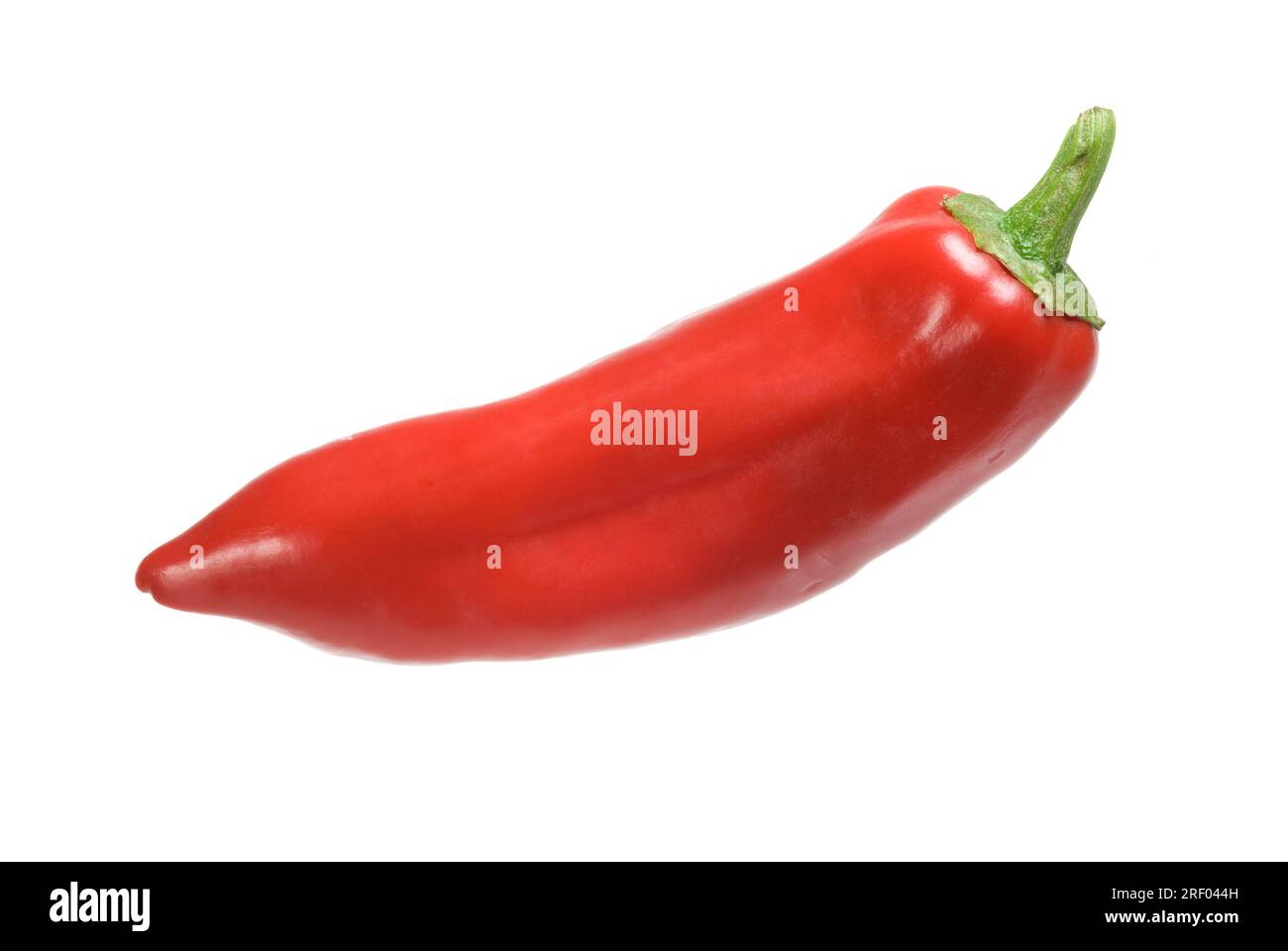 Red hot pepper isolated on white Stock Photo - Alamy