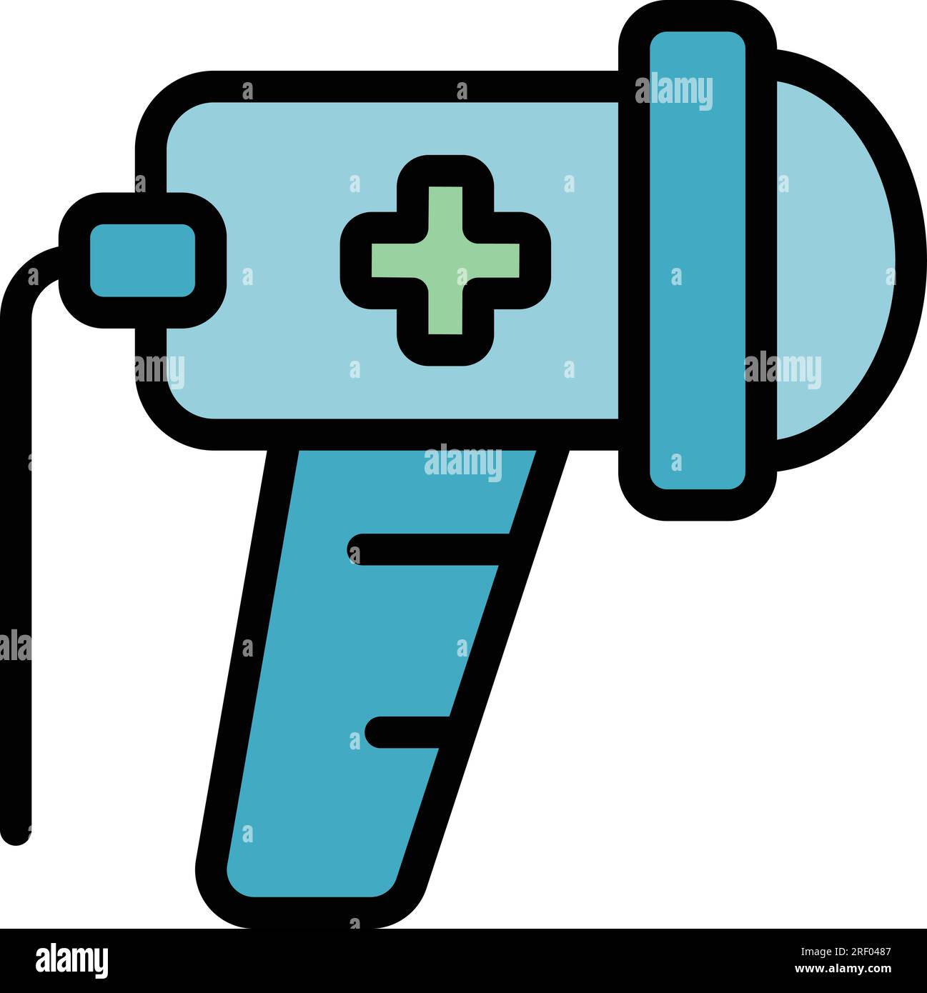 Medical tool icon outline vector. Medicine kit. Aid equipment color ...