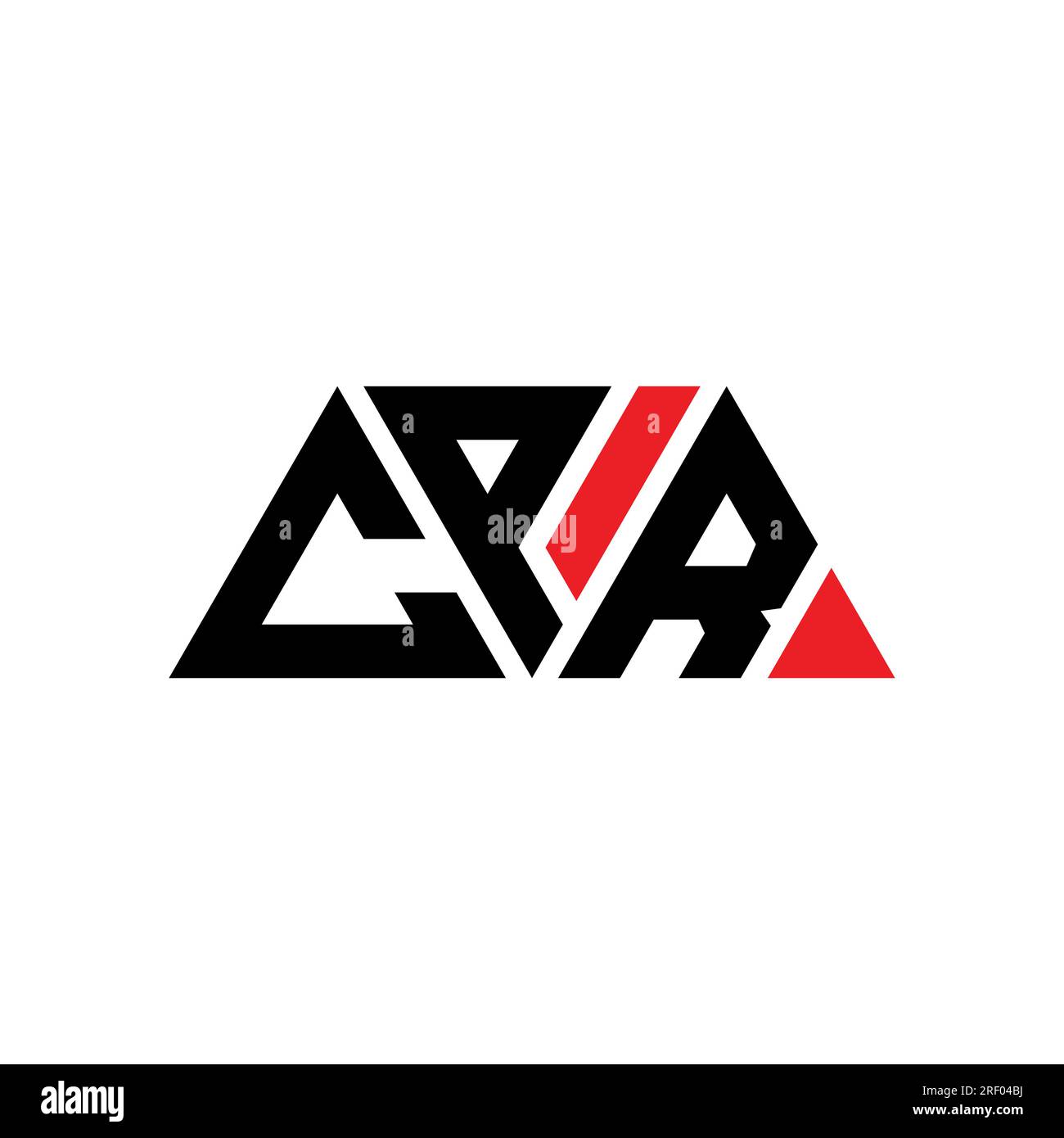 CPR triangle letter logo design with triangle shape. CPR triangle logo ...