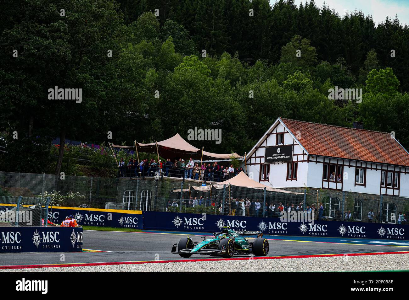 #14 Fernando Alonso, (ESP) Aramco Aston Martin Mercedes during the ...