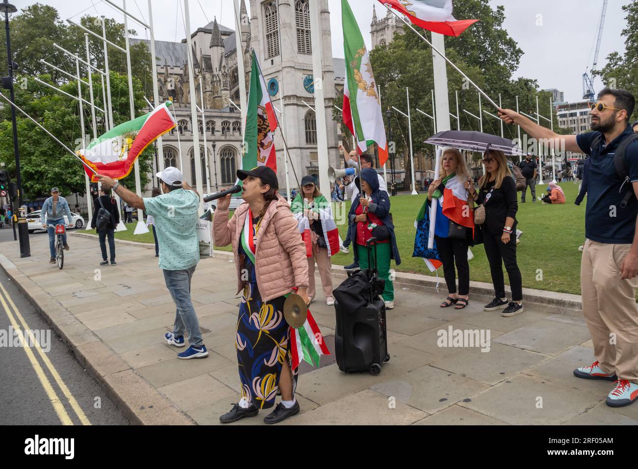 Pre revolution iranian flag hi-res stock photography and images - Alamy