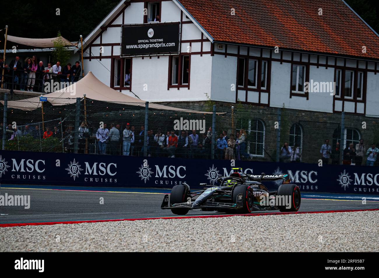 #44 Lewis Hamilton, (GRB) AMG Mercedes Ineos during the Belgian GP, Spa ...