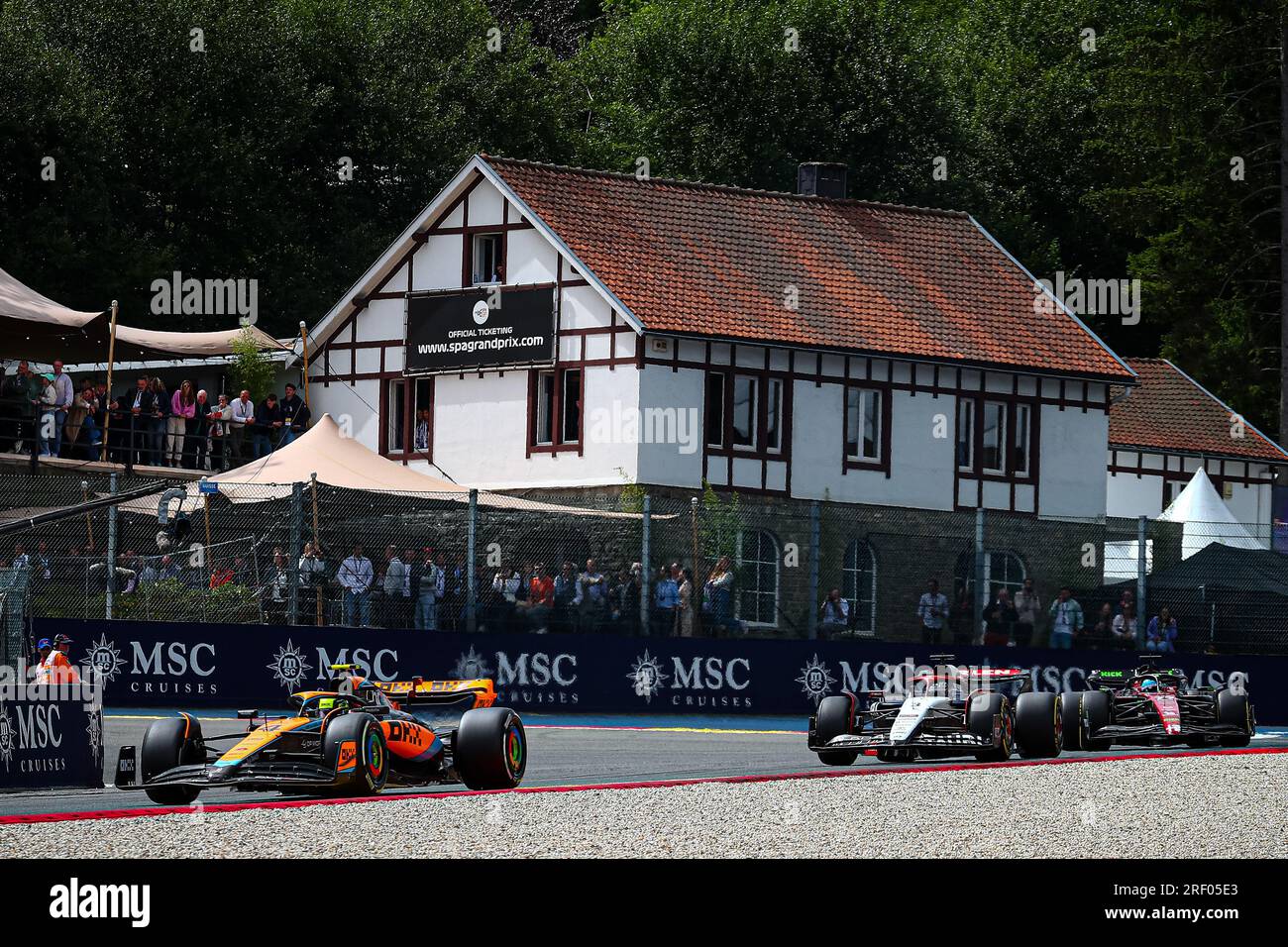 #04 Lando Norris, (GRB) McLaren Mercedes during the Belgian GP, Spa ...