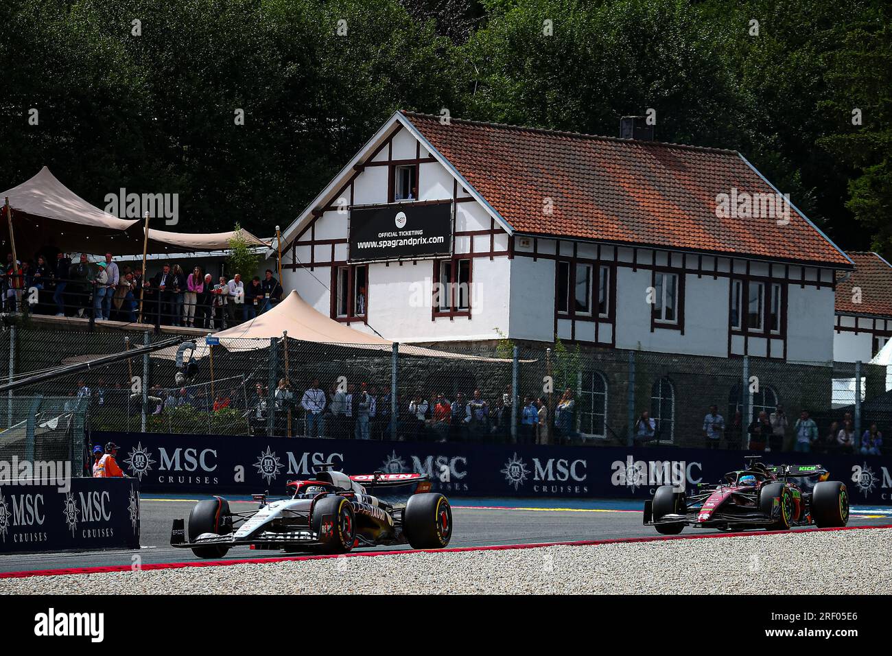 #03 Daniel Ricciardo, (AUS)Alpha Tauri, Honda during the Belgian GP ...