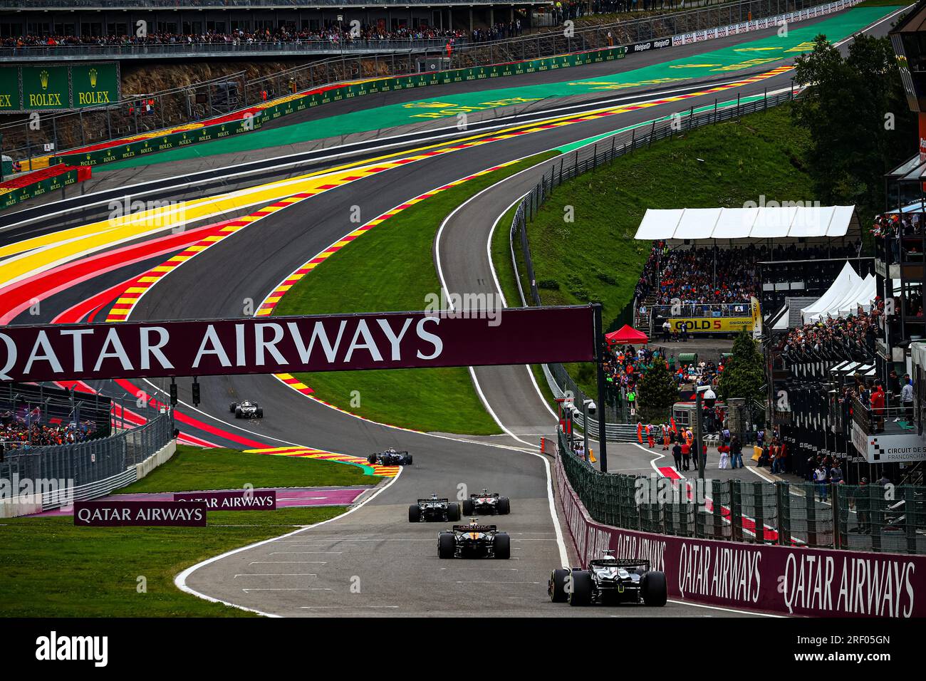 #03 Daniel Ricciardo, (AUS)Alpha Tauri, Honda during the Belgian GP ...