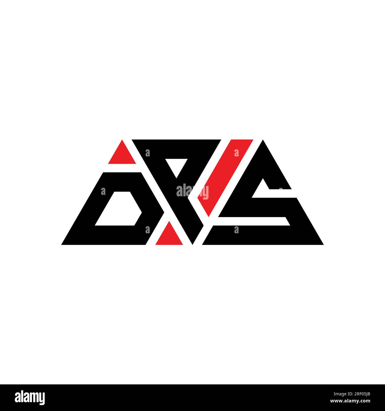 DPS triangle letter logo design with triangle shape. DPS triangle logo ...
