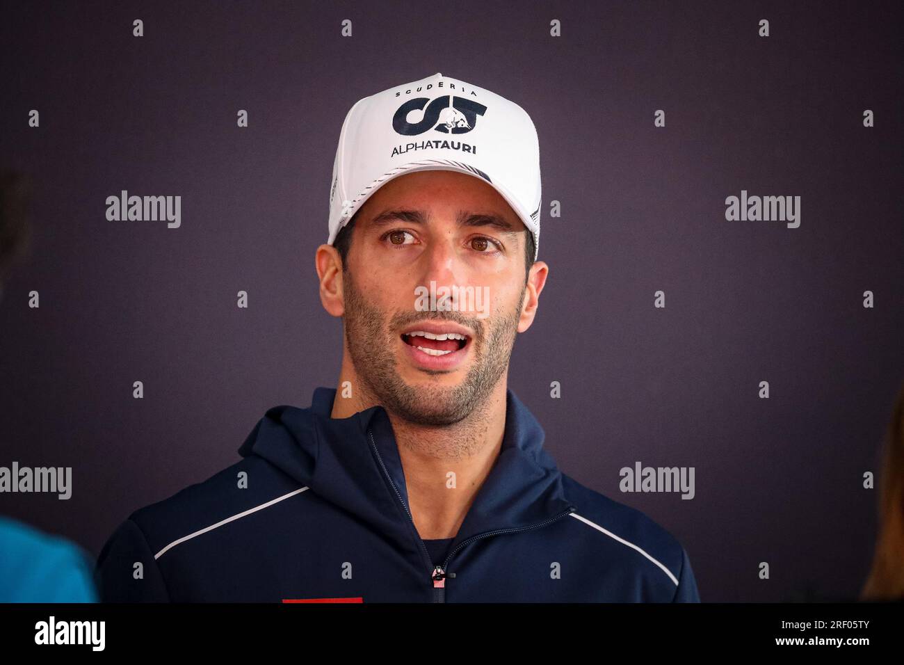 #03 Daniel Ricciardo, (AUS)Alpha Tauri, Honda during the Belgian GP ...