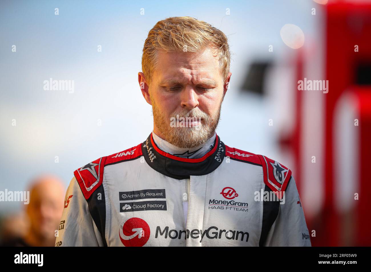 #20 Kevin Magnussen, (DAN) Haas F1 Team during the Belgian GP, Spa ...