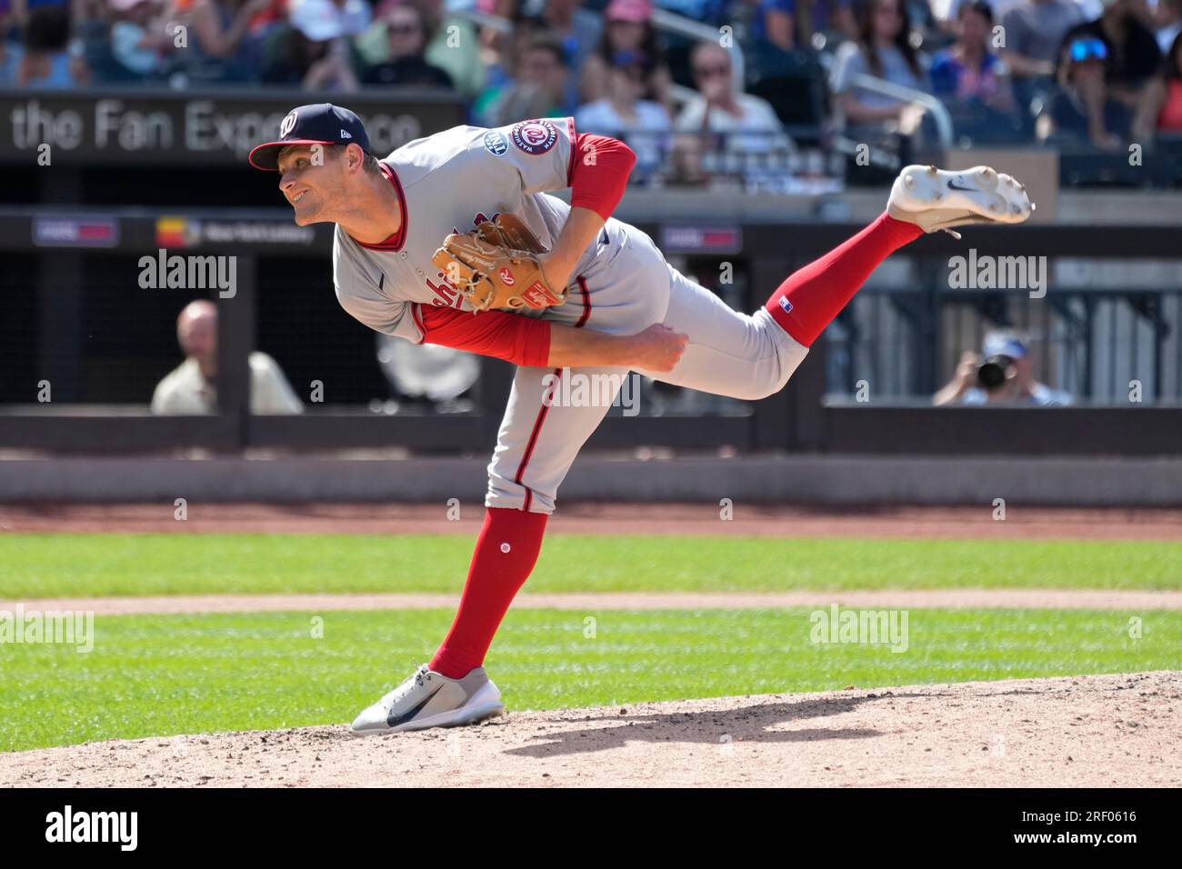 Washington Nationals pitcher Amos Willingham delivers against the New ...