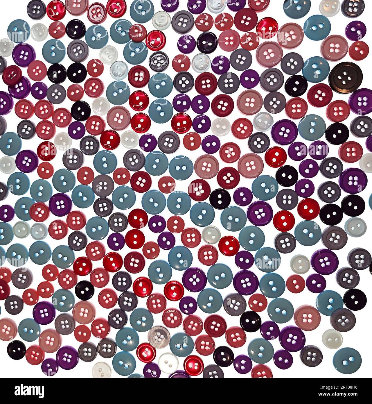 Assorted colored buttons for clothing enclosure Stock Photo - Alamy