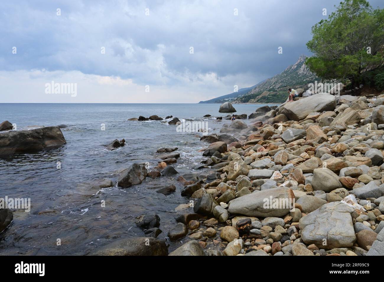 Lefkada Thermal Springs, Ikaria Island, Greece Stock Photo - Alamy