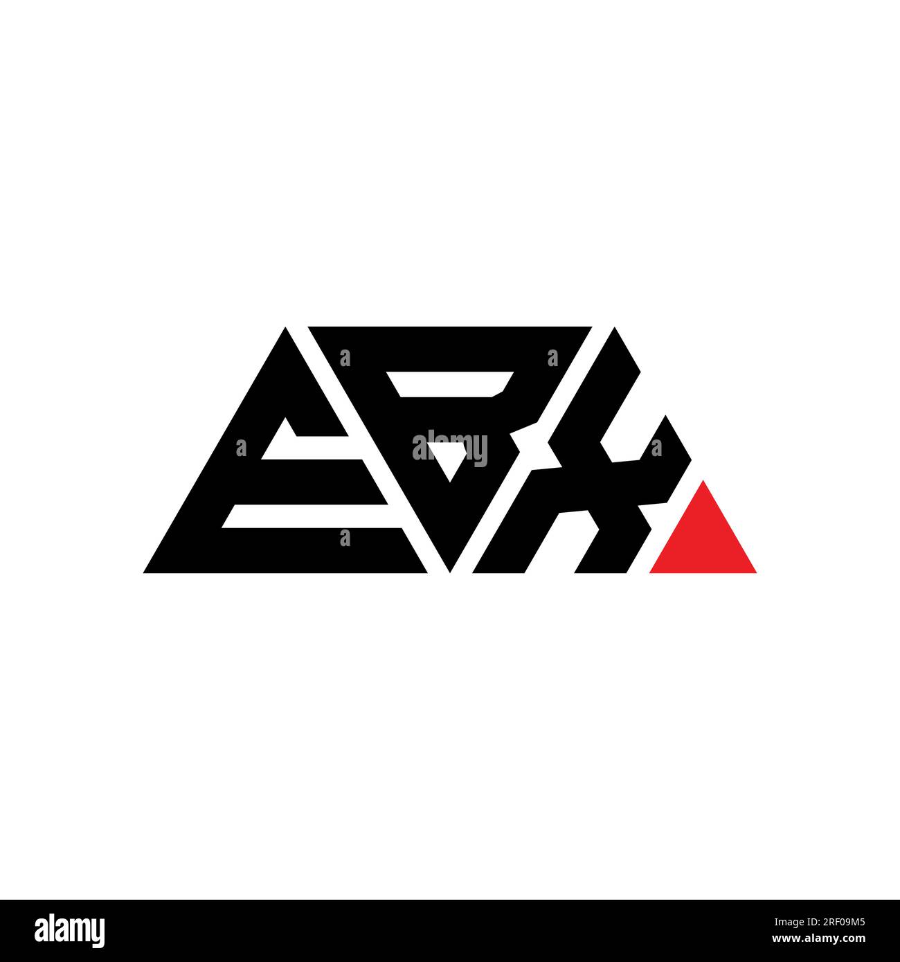 Ebx Triangle Letter Logo Design With Triangle Shape Ebx Triangle Logo