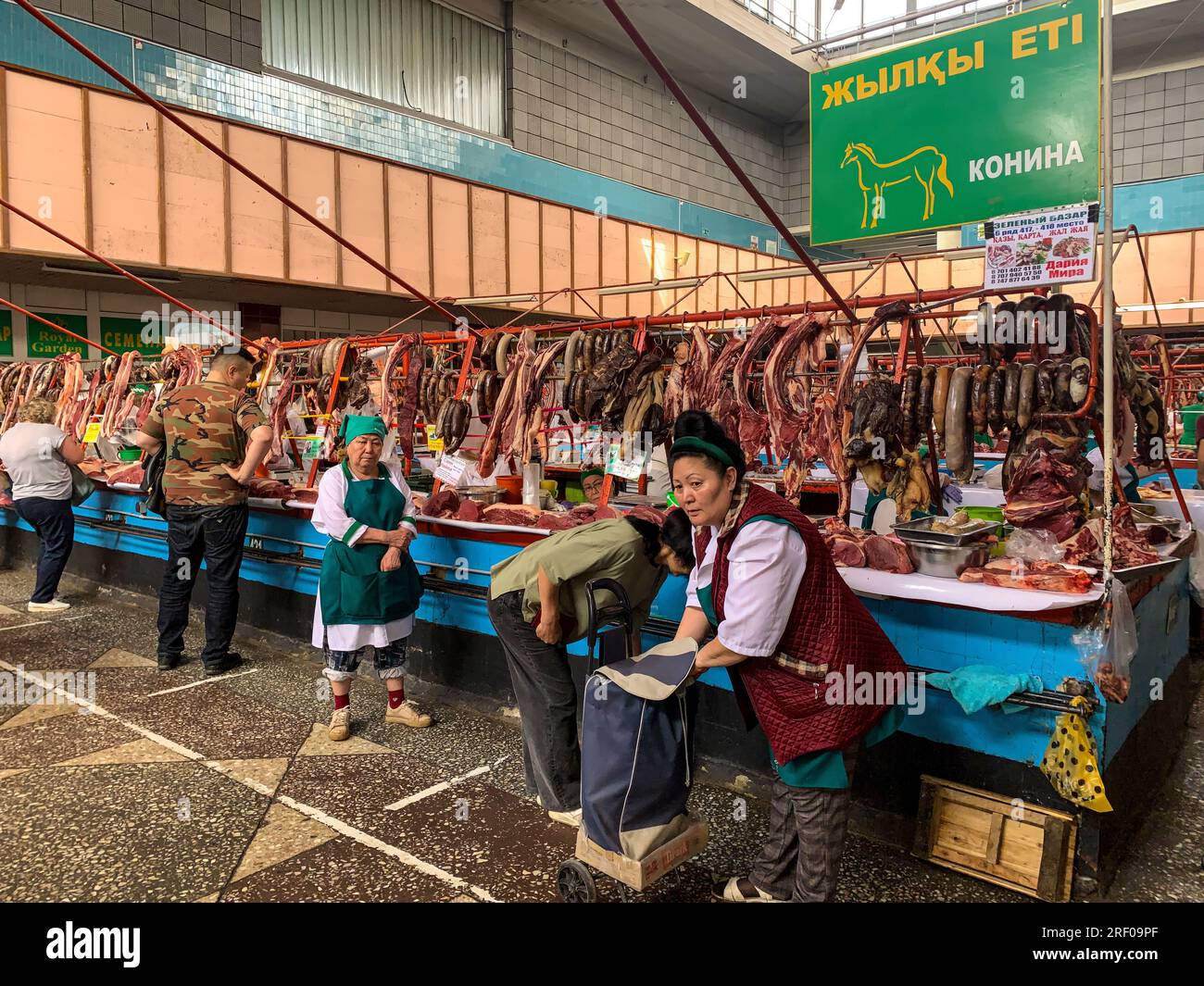 Market in almaty kazakhstan hi-res stock photography and images - Alamy