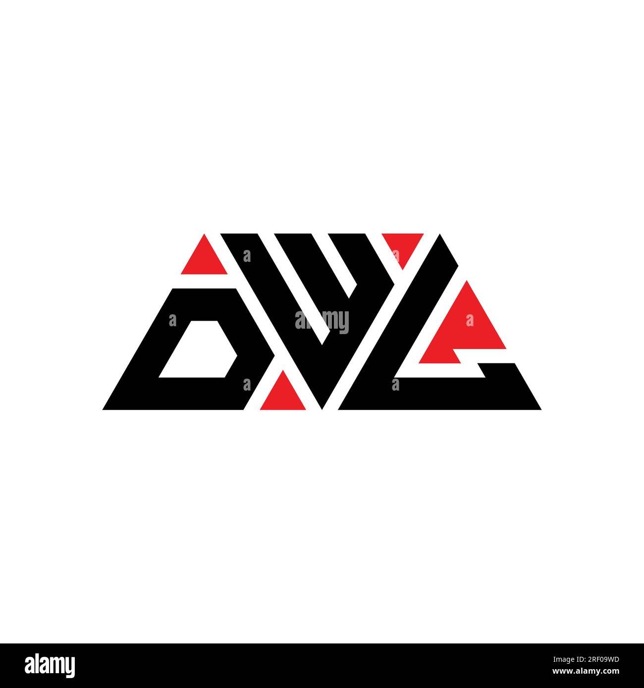 Dwl alphabet Stock Vector Images - Alamy