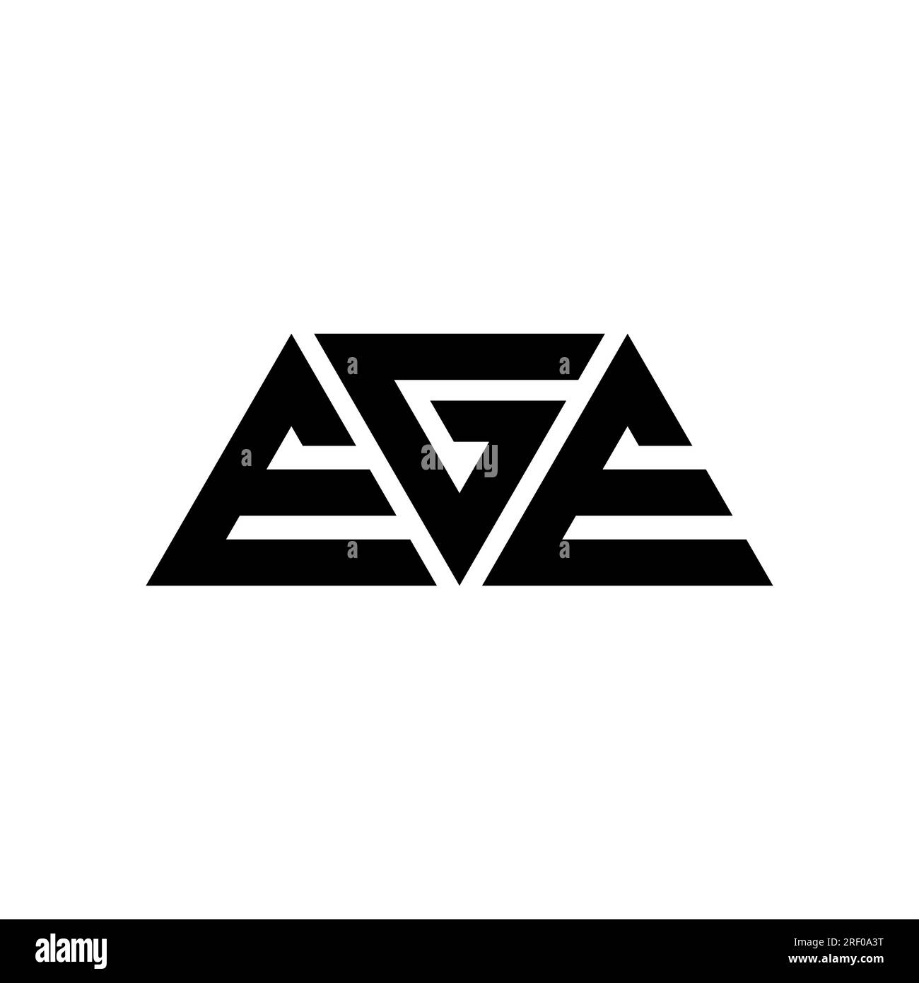 EGE triangle letter logo design with triangle shape. EGE triangle logo ... EGE triangle letter logo design with triangle shape. EGE triangle logo ...
