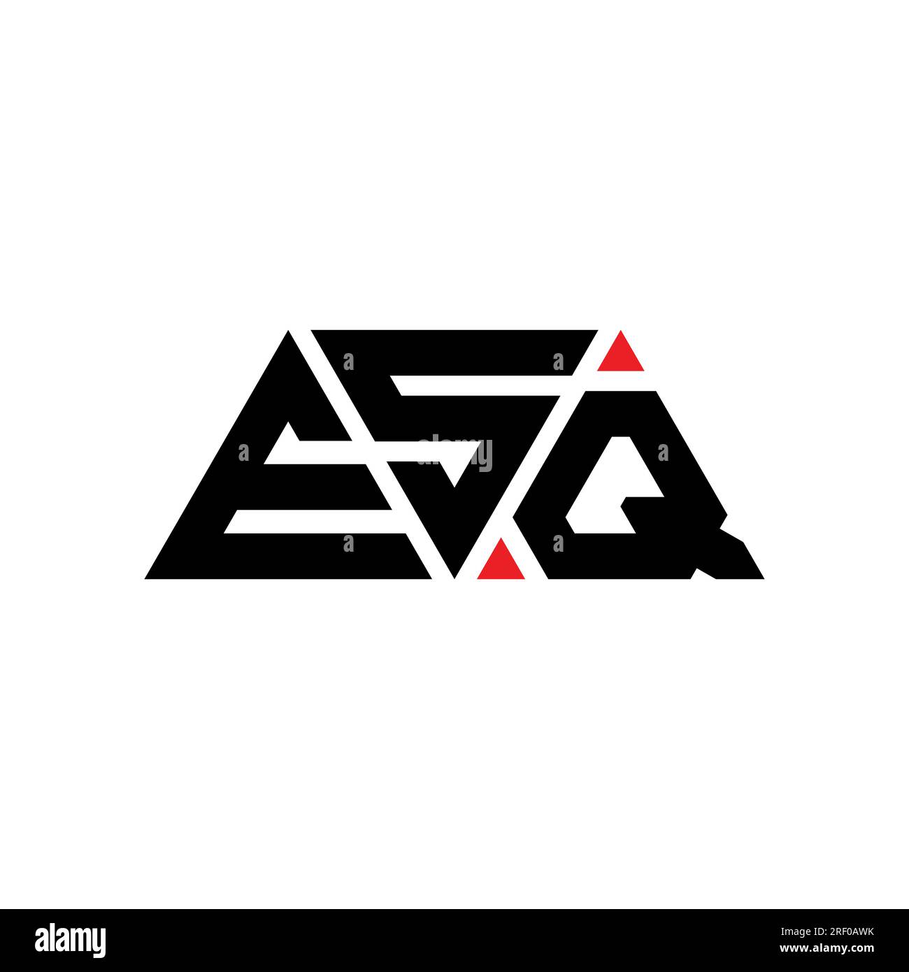 Esq logo design hi-res stock photography and images - Alamy