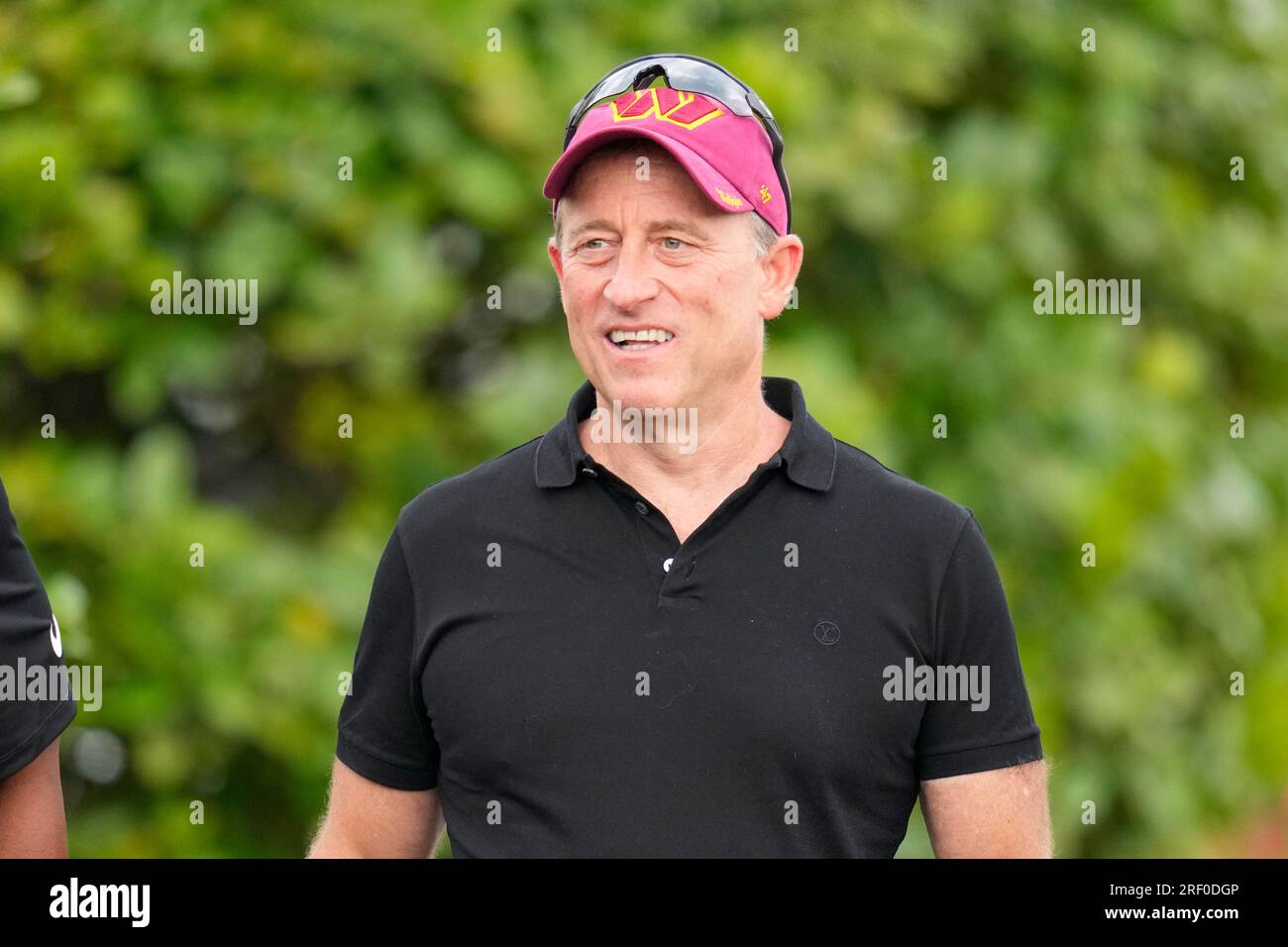 Washington Commanders owner Josh Harris arrives for a NFL football ...