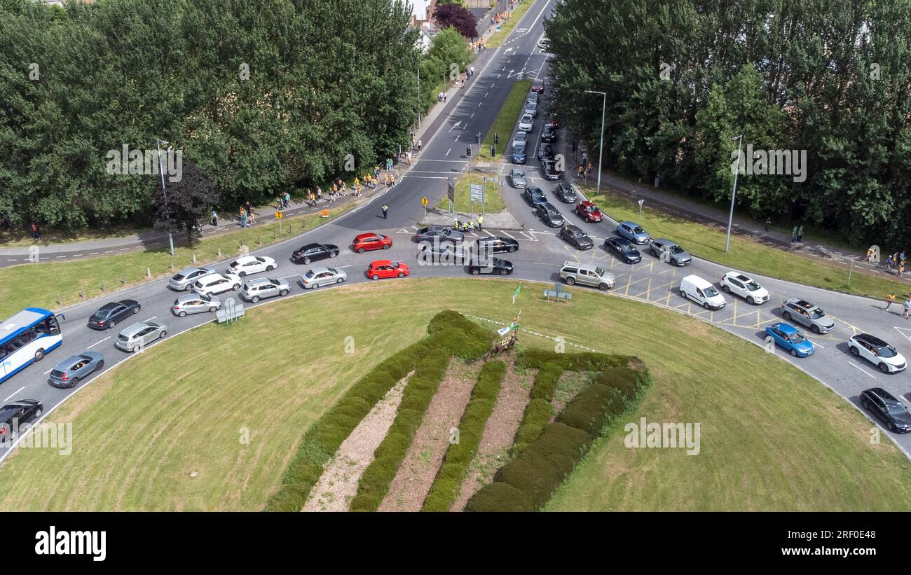 Irish football badge hi-res stock photography and images - Alamy