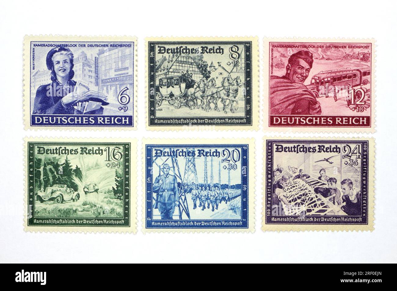 Germany Deutches Reich 1944 issue communications workers, postage ...