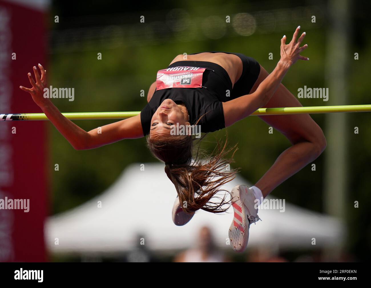 Langley, Canada. 30th July, 2023. Falyn Reaugh, who finished second ...