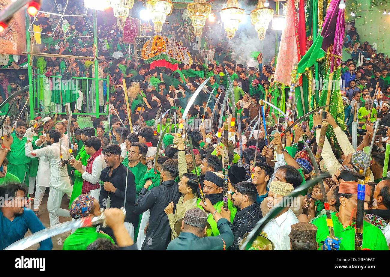 Ajmer, India. 29th July, 2023. In the Muharram month of Islamic ...