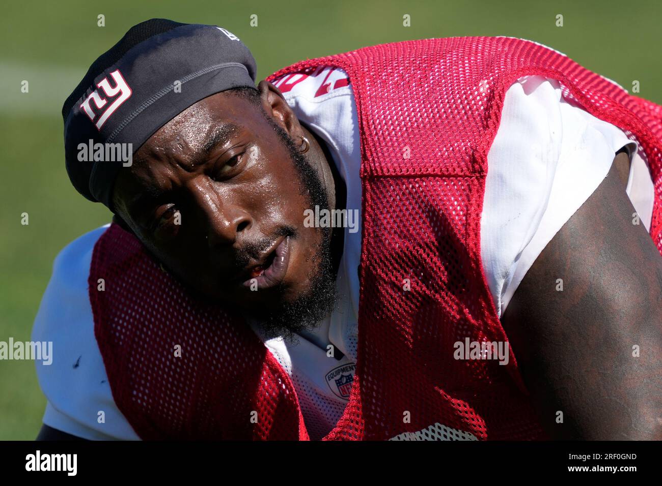 New York Giants Rakeem Nunez-Roches (93) participates in training ...