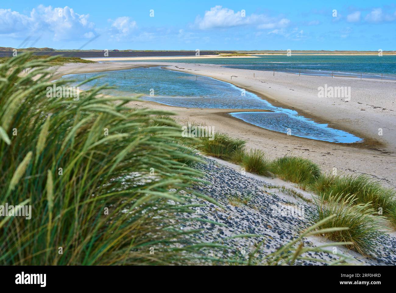 Tourists on the beach on June 26, 2023 in List, Sylt Island, Germany ...