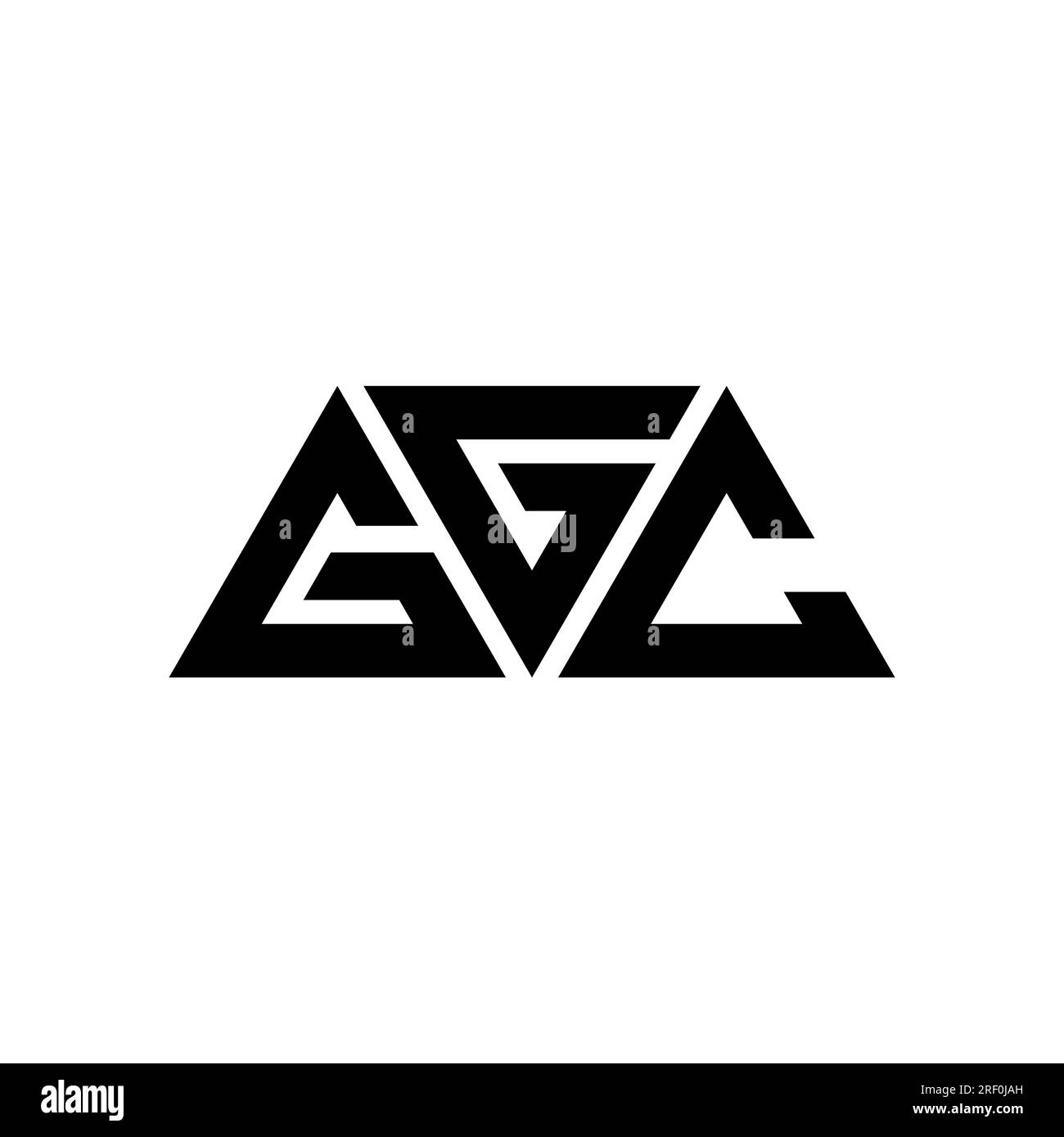 Ggc logo design hi-res stock photography and images - Alamy