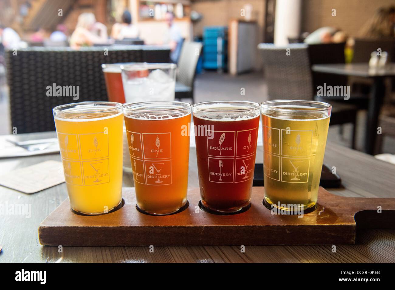 Flight of beers hi-res stock photography and images - Alamy