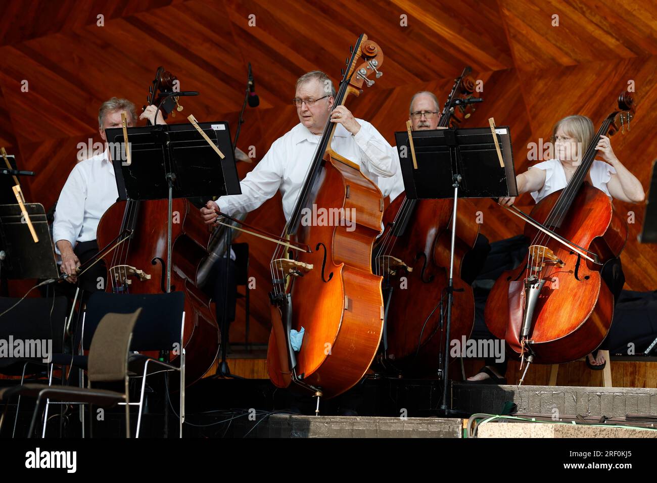 Boston Landmarks Orchestra performance at the Hatch Shell Boston ...