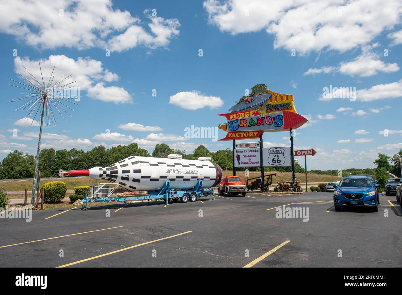 Uranus is a tourist attraction in unincorporated rural Pulaski County ...