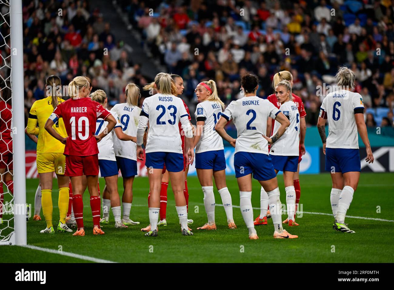 England denmark 28 july 2023 hi-res stock photography and images - Alamy