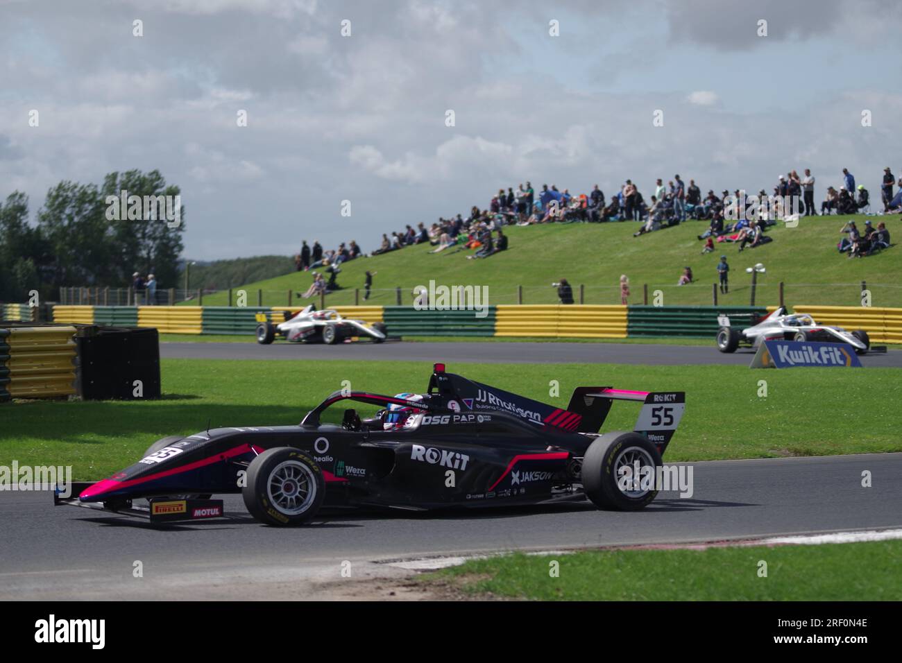 Dalton on Tees, 29 July 2023. Dion Gowda driving for Rodin Carlin in ...