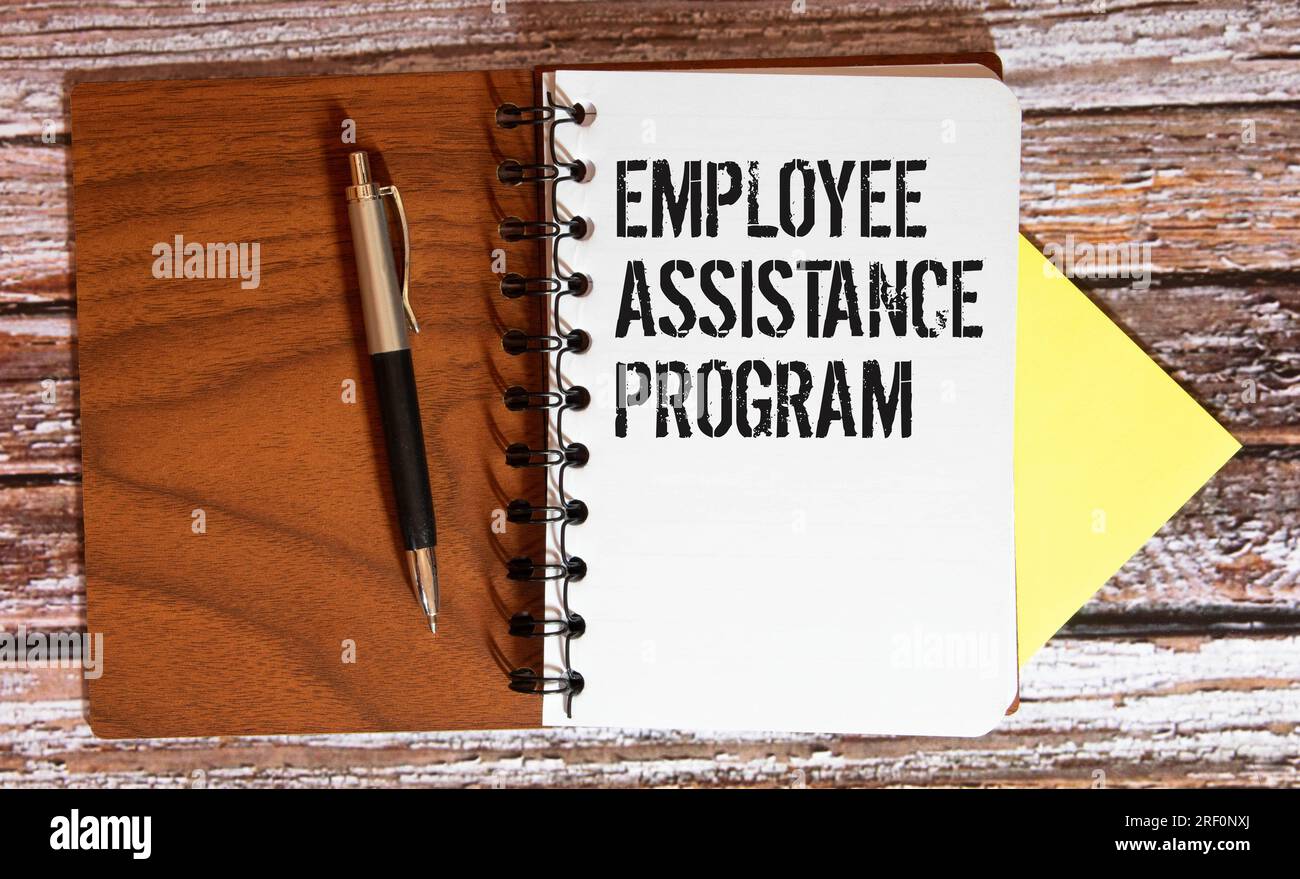 Employee Assistance Program business text concept Stock Photo - Alamy