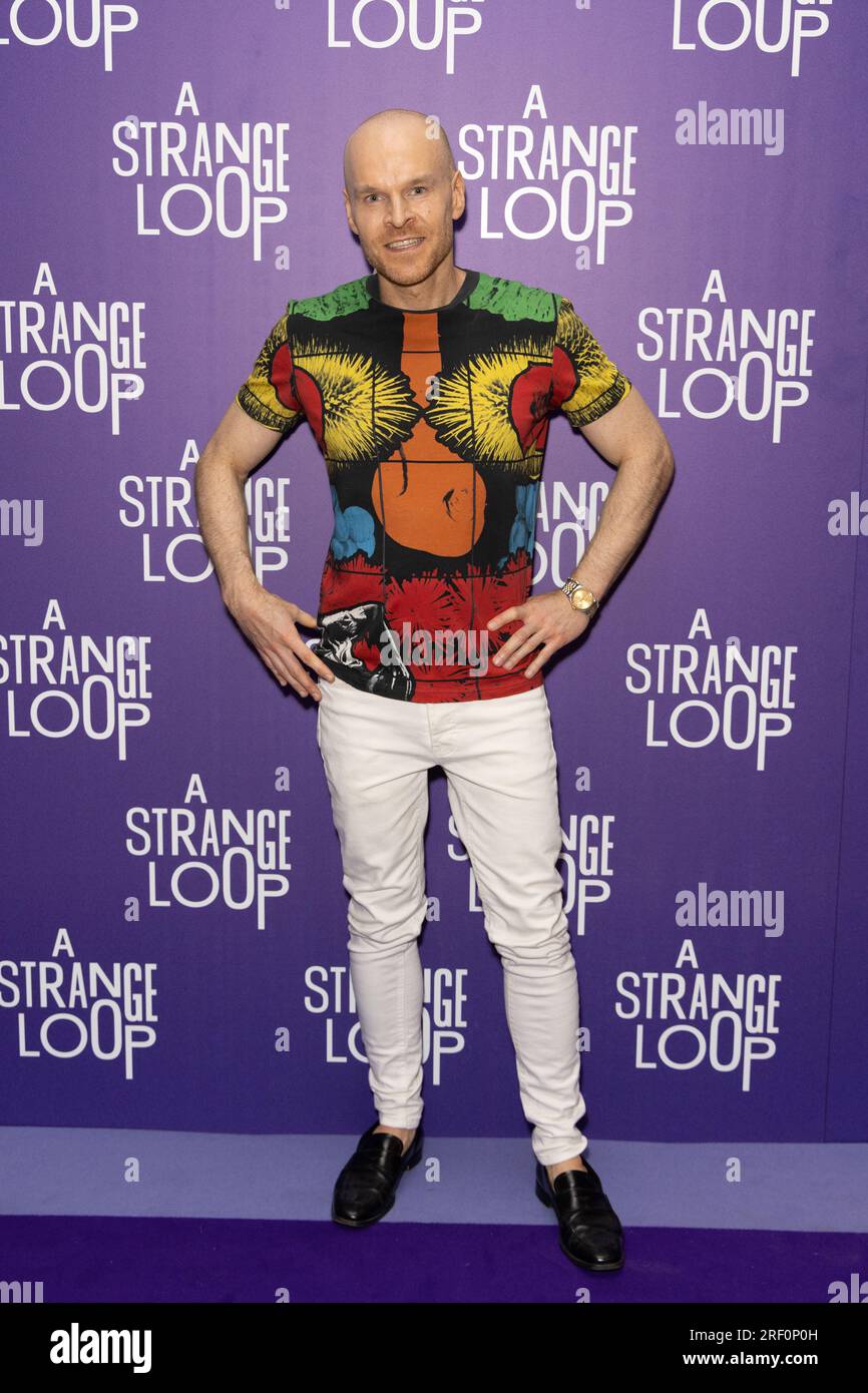 Red Carpet arrivals at Press night for 'A Strange Loop' at the Barbican Featuring: Philip ...