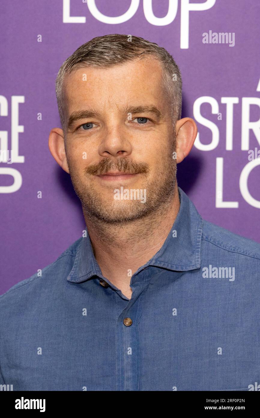 Red Carpet arrivals at Press night for 'A Strange Loop' at the Barbican Featuring: Russell Tovey ...