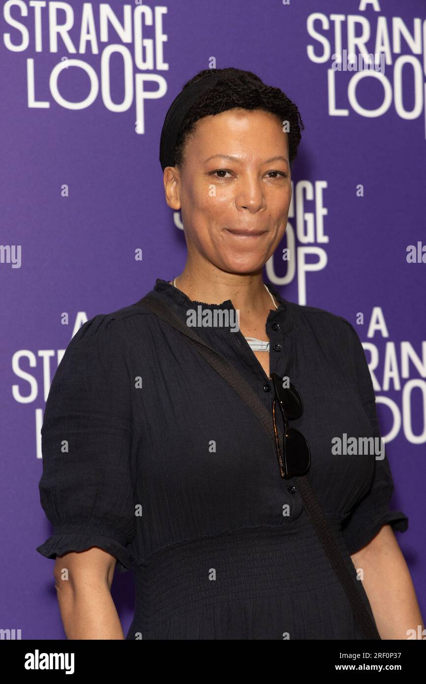 Red Carpet arrivals at Press night for 'A Strange Loop' at the Barbican ...