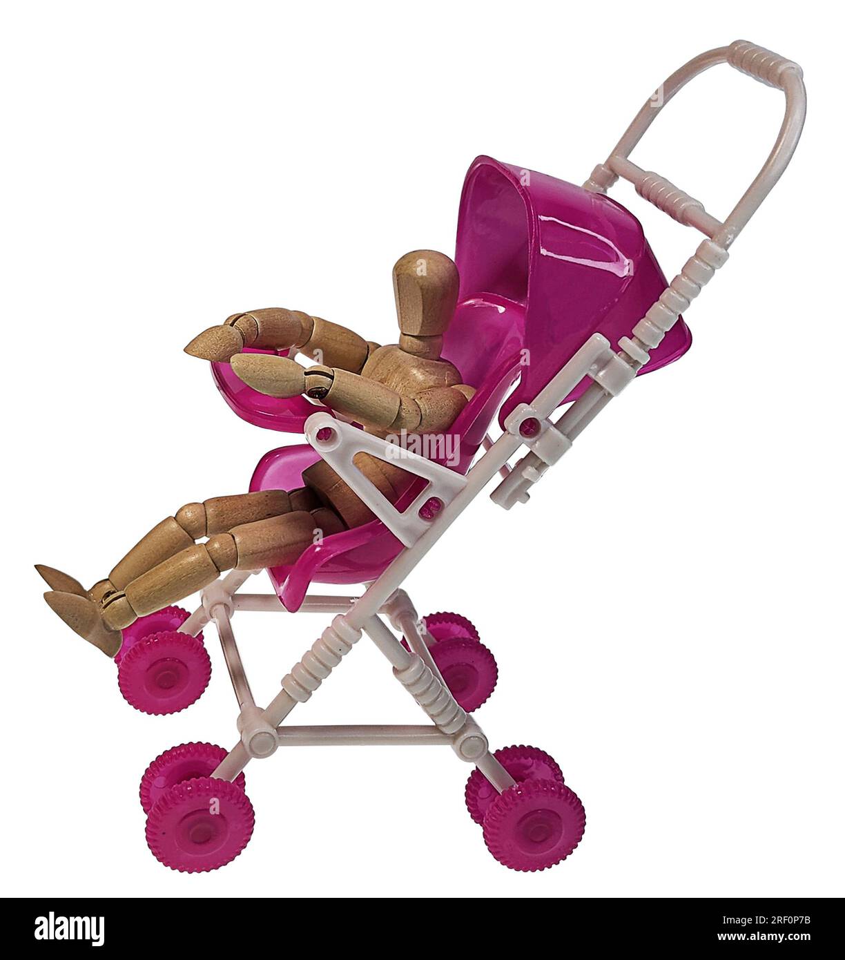 Riding in a baby stroller to go out with his parents Stock Photo - Alamy