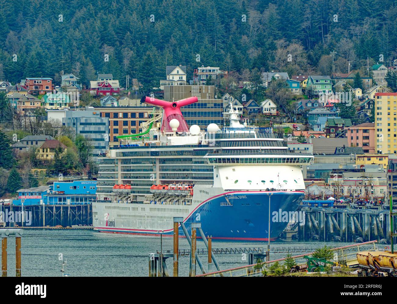 JUNEAU, ALASKA- May 6, 2023: The City of Juneau is the capital city of ...