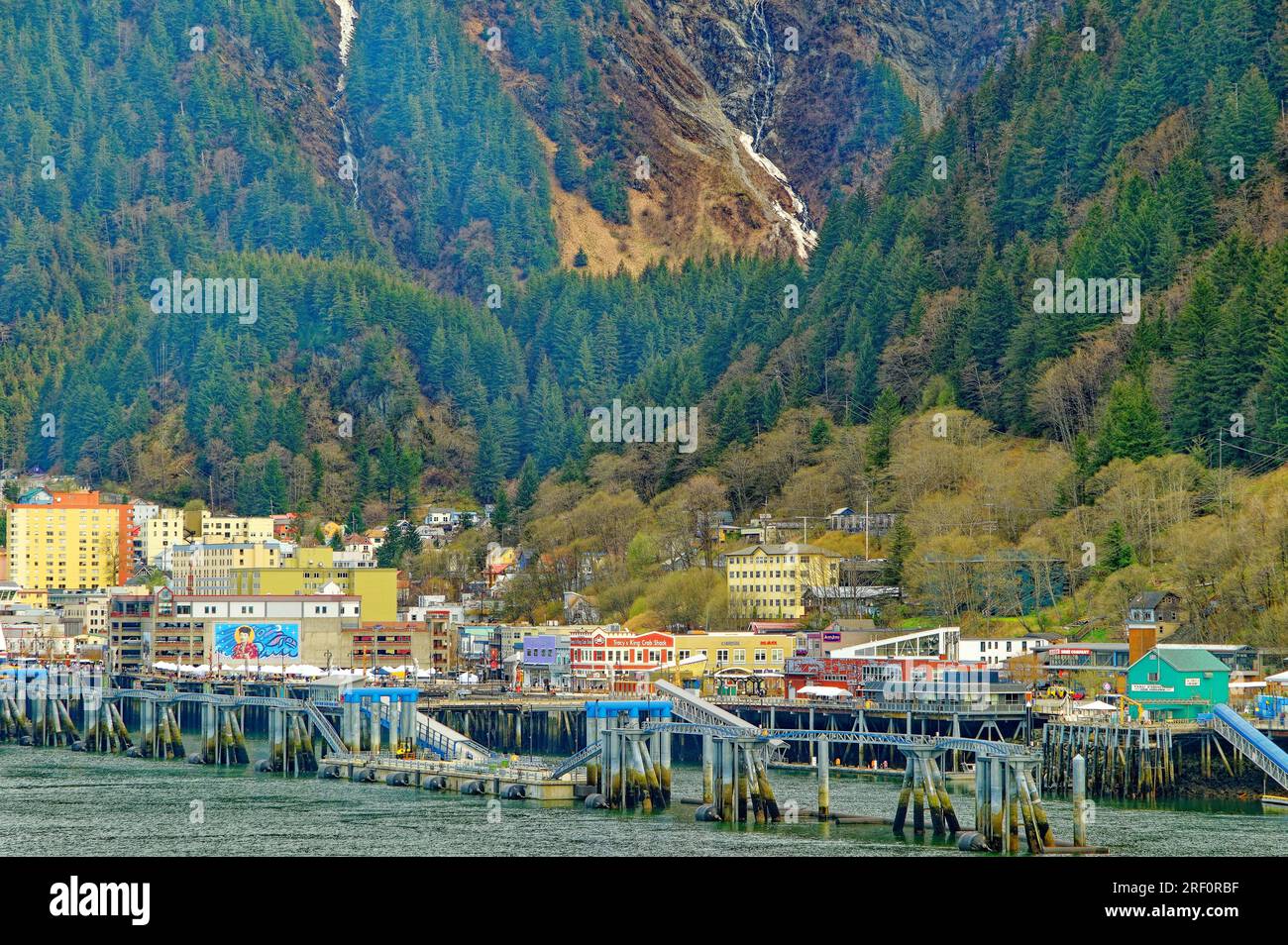 JUNEAU, ALASKA- May 6, 2023: The City of Juneau is the capital city of ...