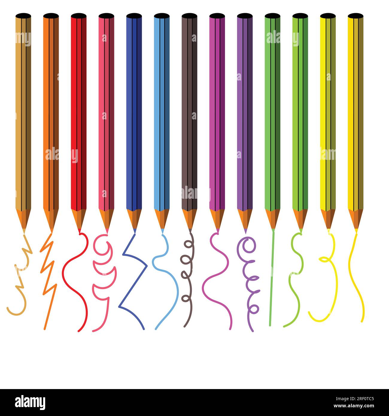 Coloring shapes hi-res stock photography and images - Alamy