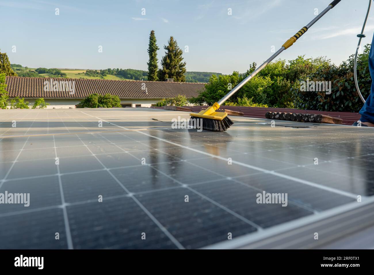 washing solar panels from dust and dirt .Solar Panel Efficiency ...