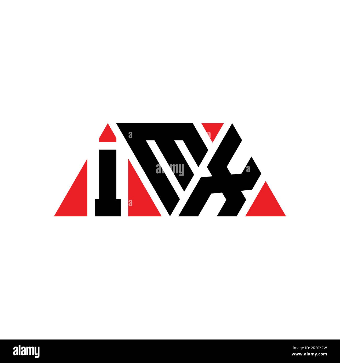 Imx Triangle Letter Logo Design With Triangle Shape Imx Triangle Logo Design Monogram Imx