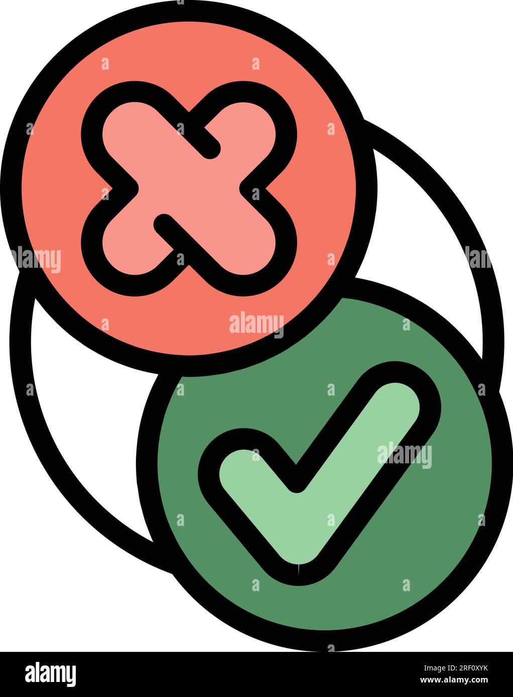 Disclaimer icon outline vector. Legal document. Policy contract color ...