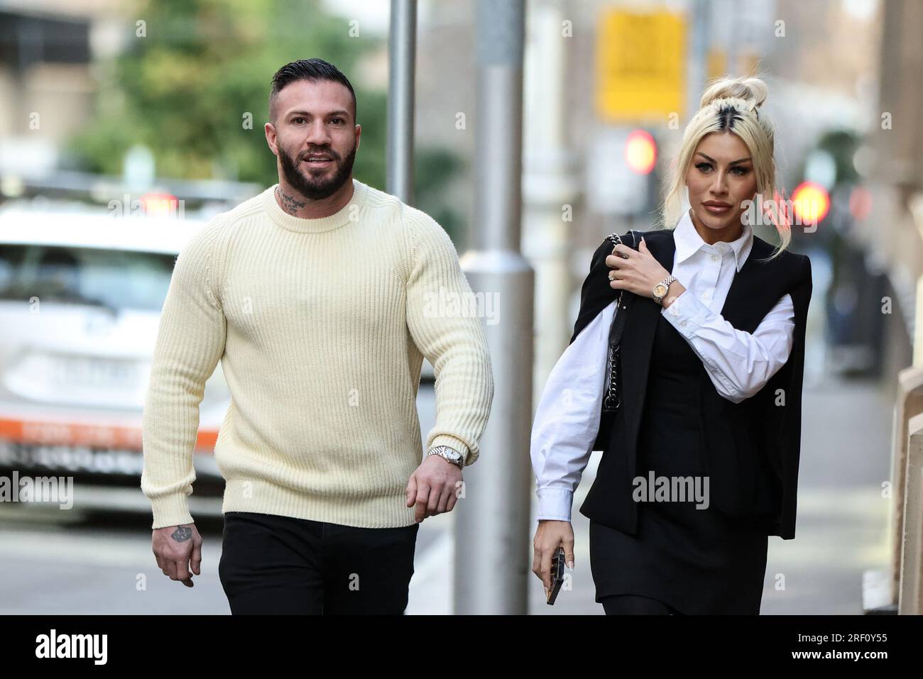 Melbourne, Australia. 31st July, 2023. Suleiman “Sam” Abdulrahim (left ...