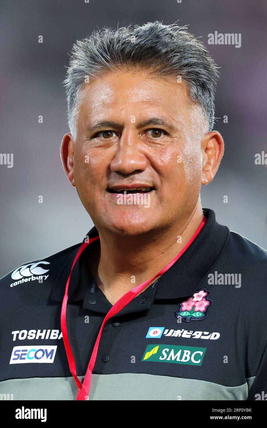 Osaka, Japan. 29th July, 2023. Jamie Joseph (JPN) Rugby : LipovitanD ...
