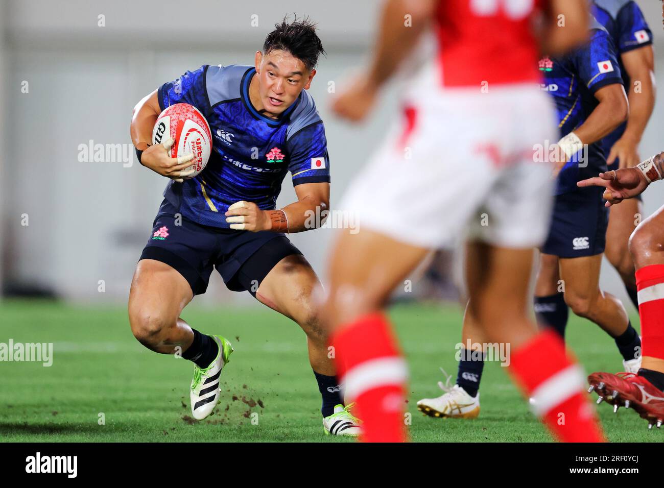 Osaka, Japan. 29th July, 2023. Seungsin Lee (JPN) Rugby : LipovitanD ...
