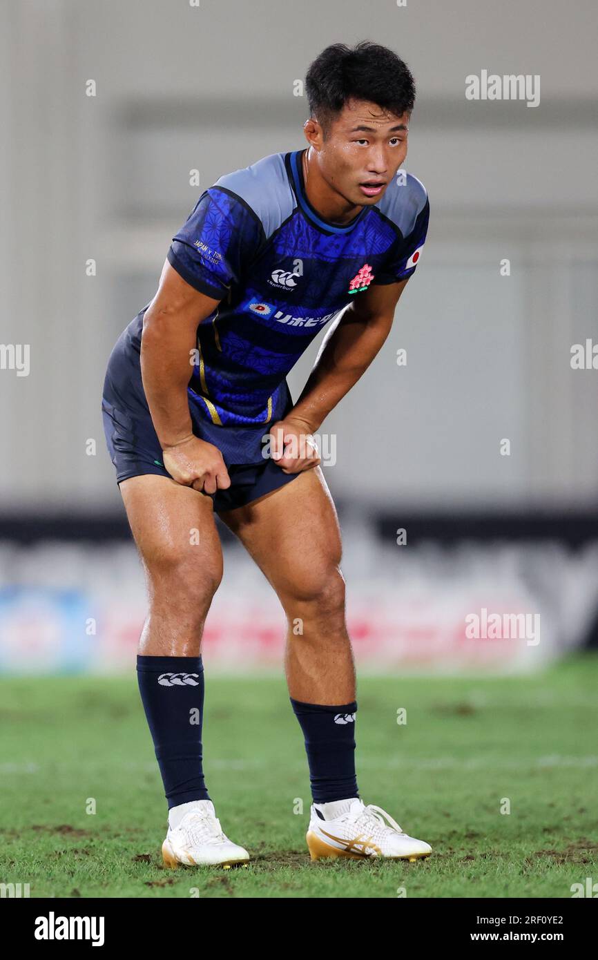 Osaka, Japan. 29th July, 2023. Tomoki Osada (JPN) Rugby : LipovitanD Challenge Cup 2023, Rugby ...